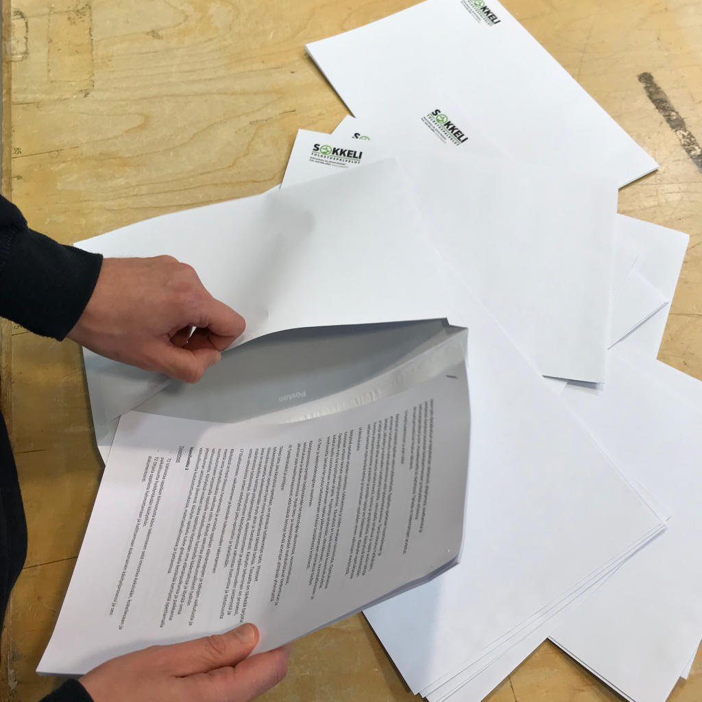 Mailing - Sokkeli Oy